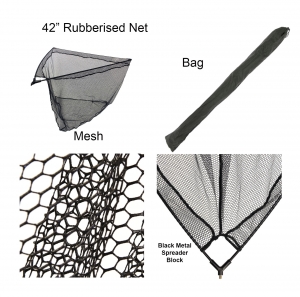 rubberised landing net | NETS AND POLES | Eddie Turner | Specialist ...
